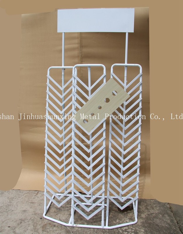 Length 1055mm Widh 585mm Waterfall Tile Sample Display Rack White With ...