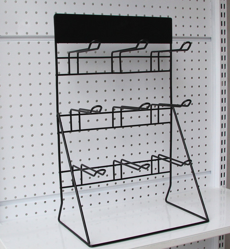 Mini Metal Wire Display Rack , Wire Mesh Display Stands For Battery ...