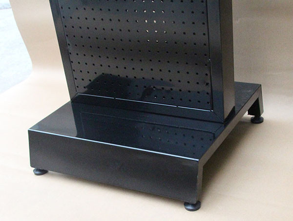 OEM Service RAL Color Car Accessories Display Rack Black Color